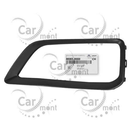 Ramka halogenu - lewa - Hyundai KONA - 86563-J9000 - Oryginał - Części ...