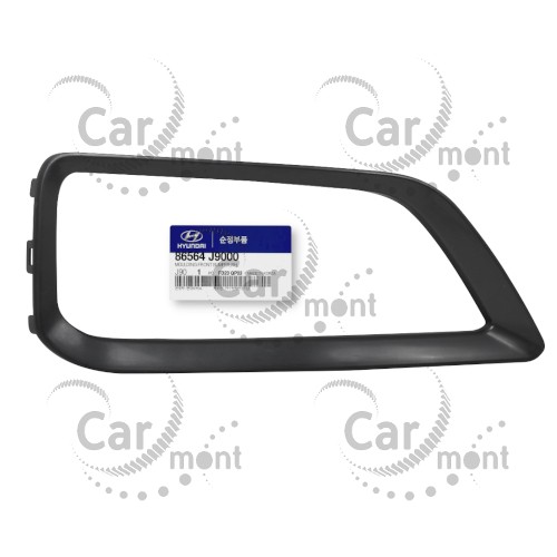 Ramka halogenu - prawa - Hyundai KONA - 86564-J9000 - Oryginał - Części ...