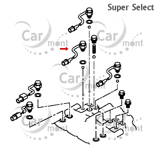 Czujnik reduktora - L200 2.5 DID KB4 Pajero Sport KH - MN168753 ...
